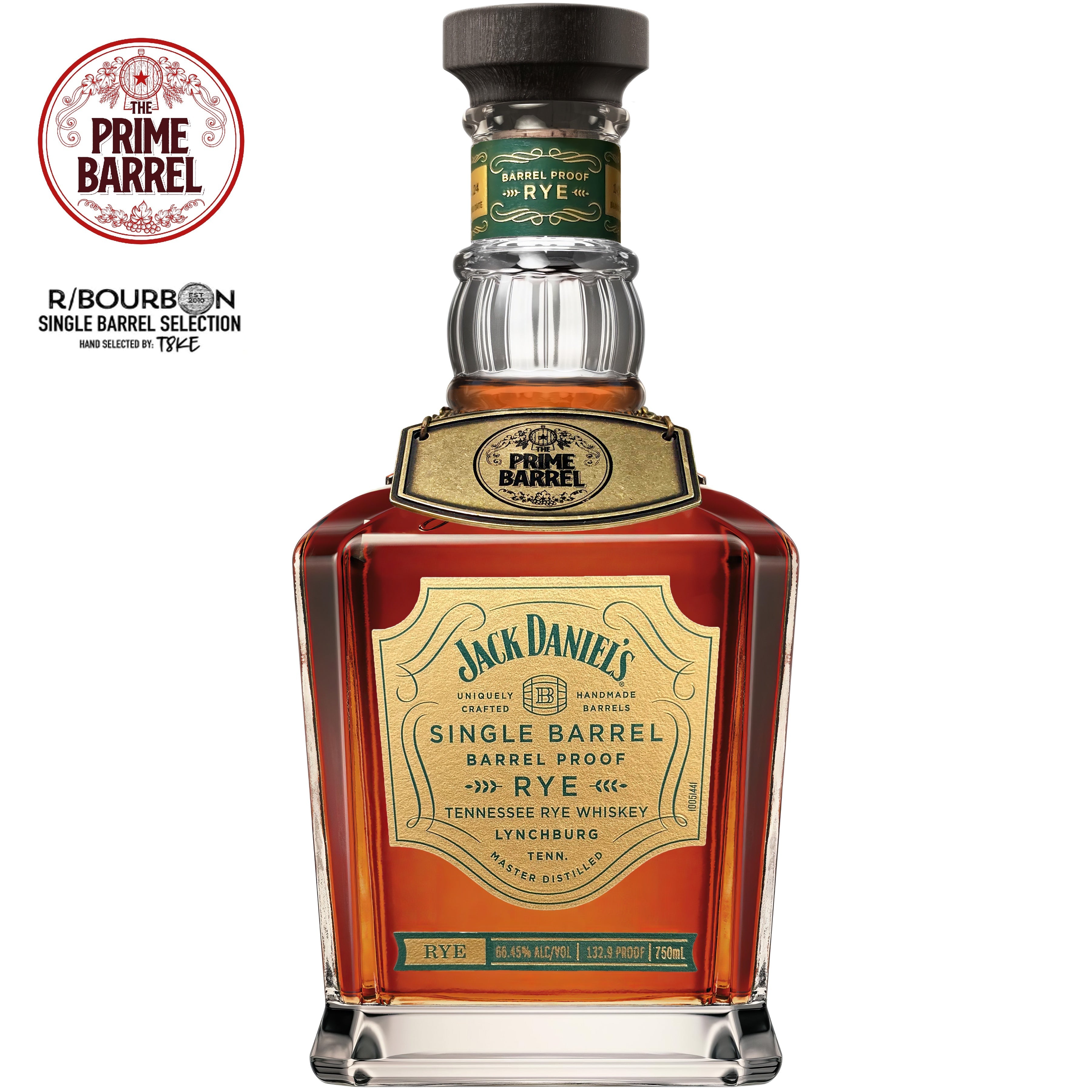 Jack Daniel’s Barrel Proof Single Barrel Tennessee Rye Whiskey The Pri ...