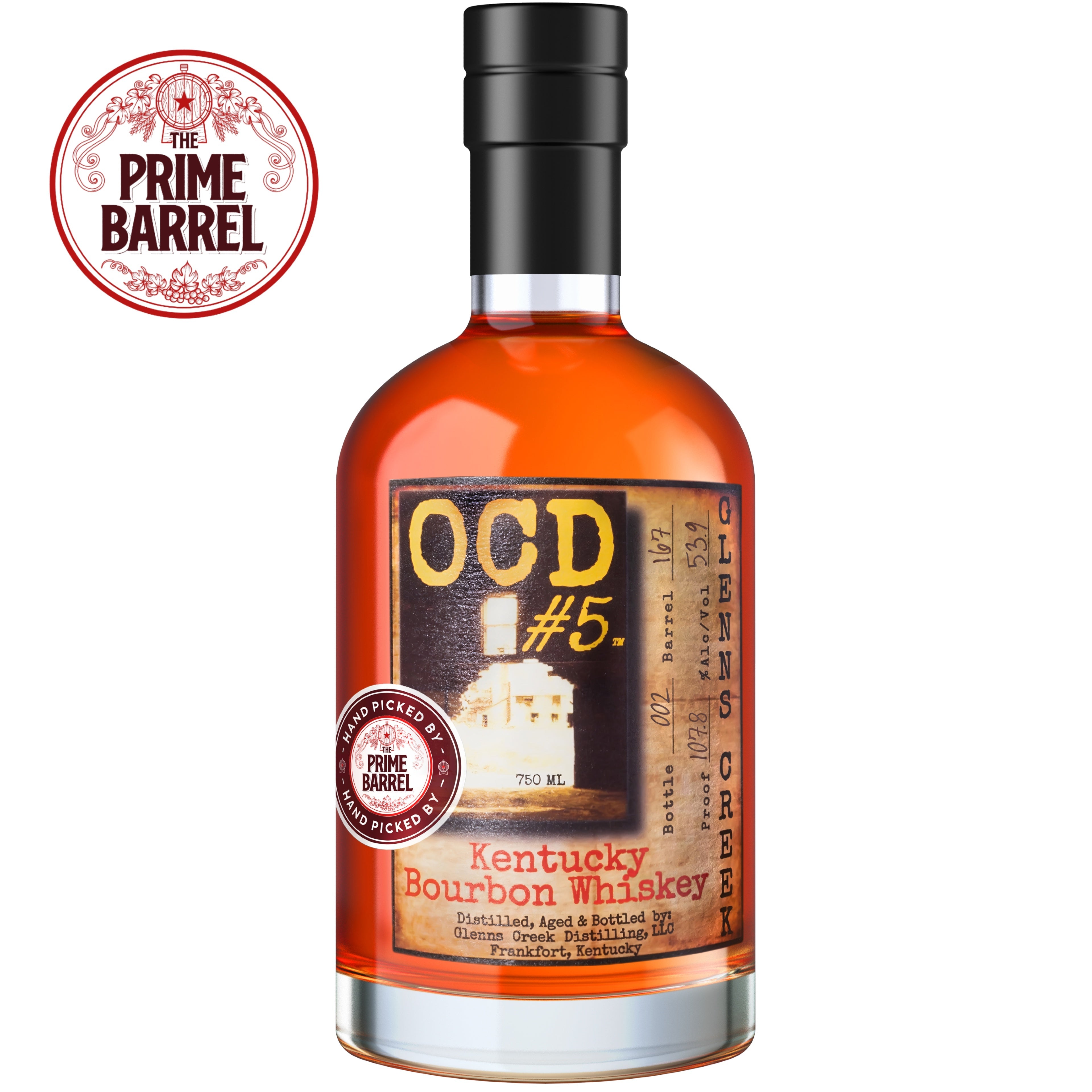 Glenn’s Creek "Tesla" OCD #5 Kentucky Straight Bourbon The Prime Barre ...