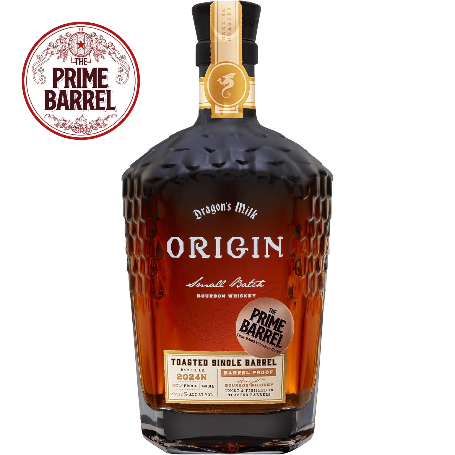 Dragon's Milk Origin Small Batch Toasted Single Barrel Straight Bourbo ...