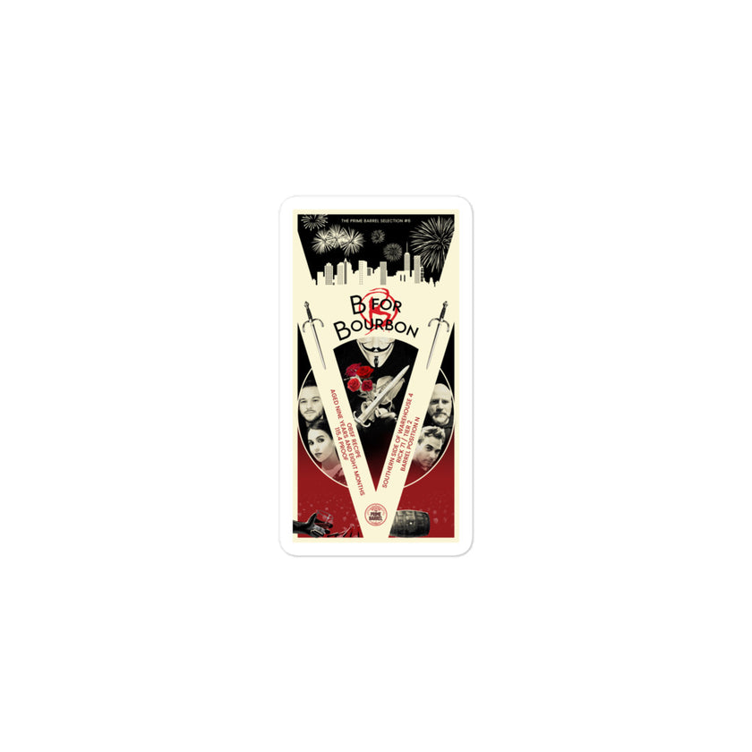 Custom Whiskey Bottle Stickers & Decals – Prime Barrel - Single-Barrel ...