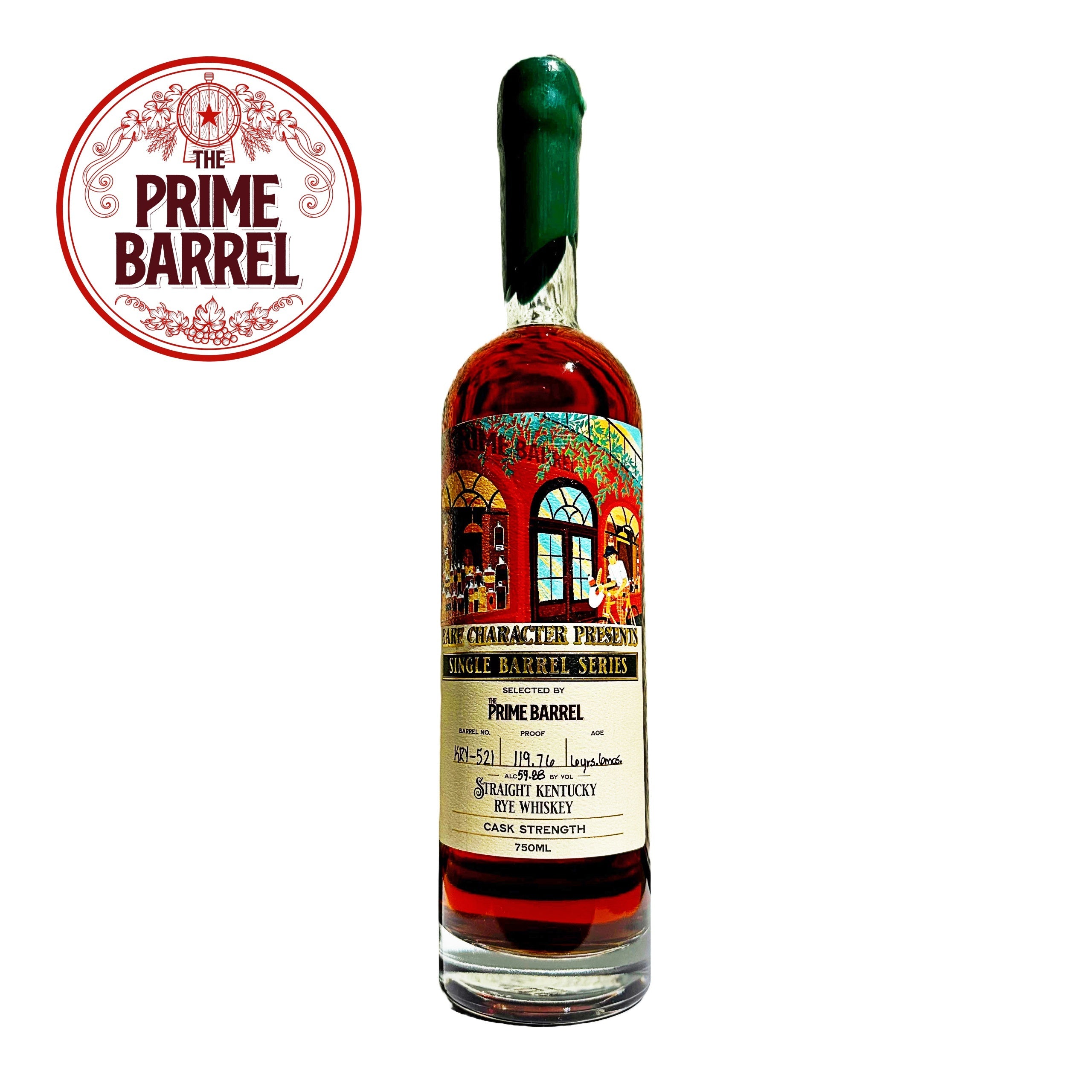Rare Character "Prime Charact-rye Concotion " 6 year Kentucky Straight ...